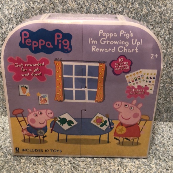 Toys | Peppa Pig Activities Chart Comes With 1 Toys And Stickers | Poshmark